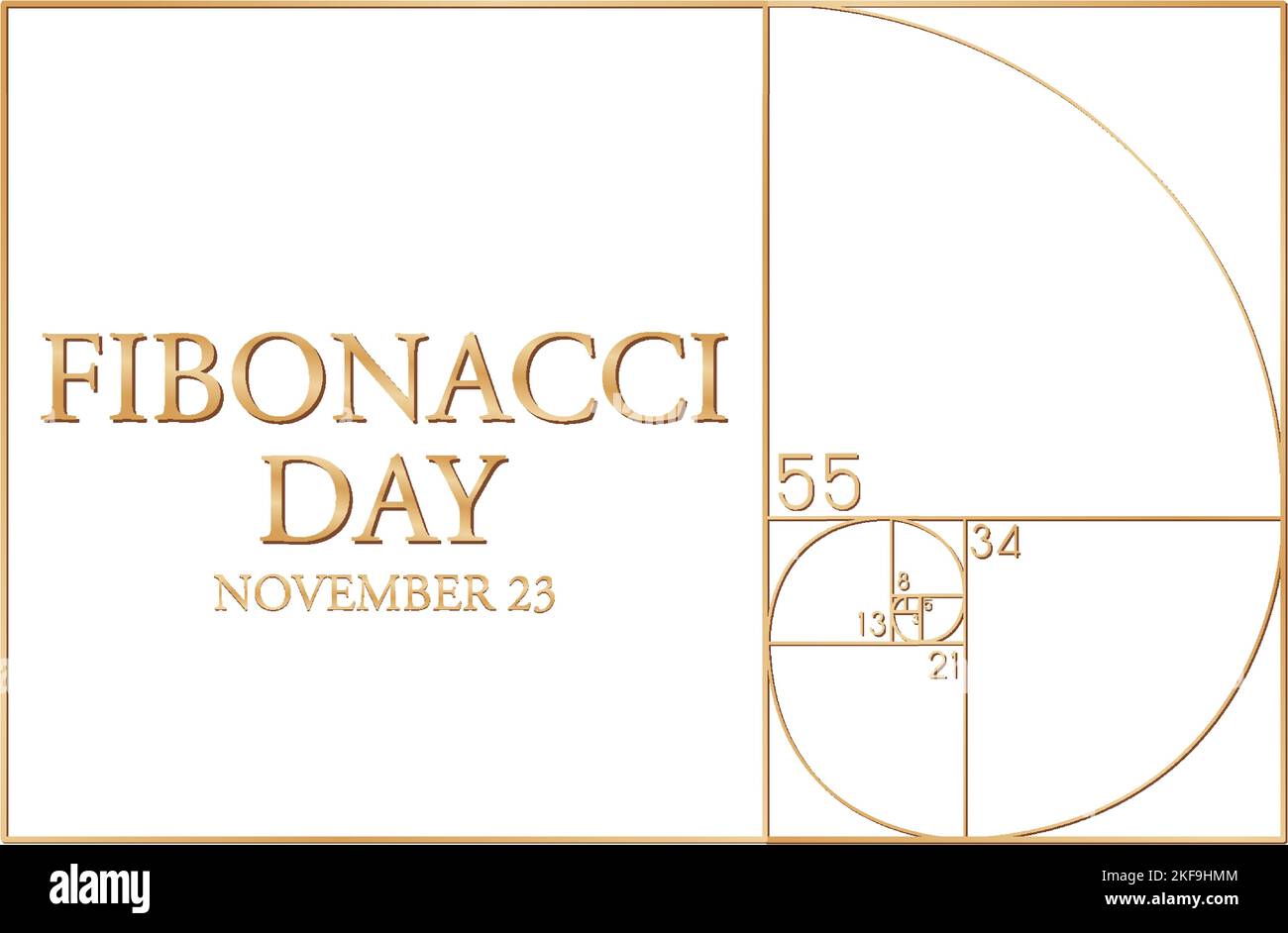 Fibonacci bild Stock-Vektorgrafiken kaufen - Alamy