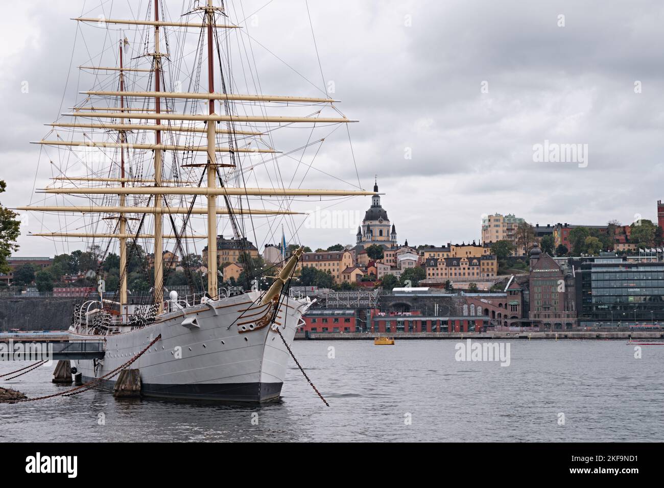 Stockholm, Schweden - 2022. September: Panoramasicht auf das ...