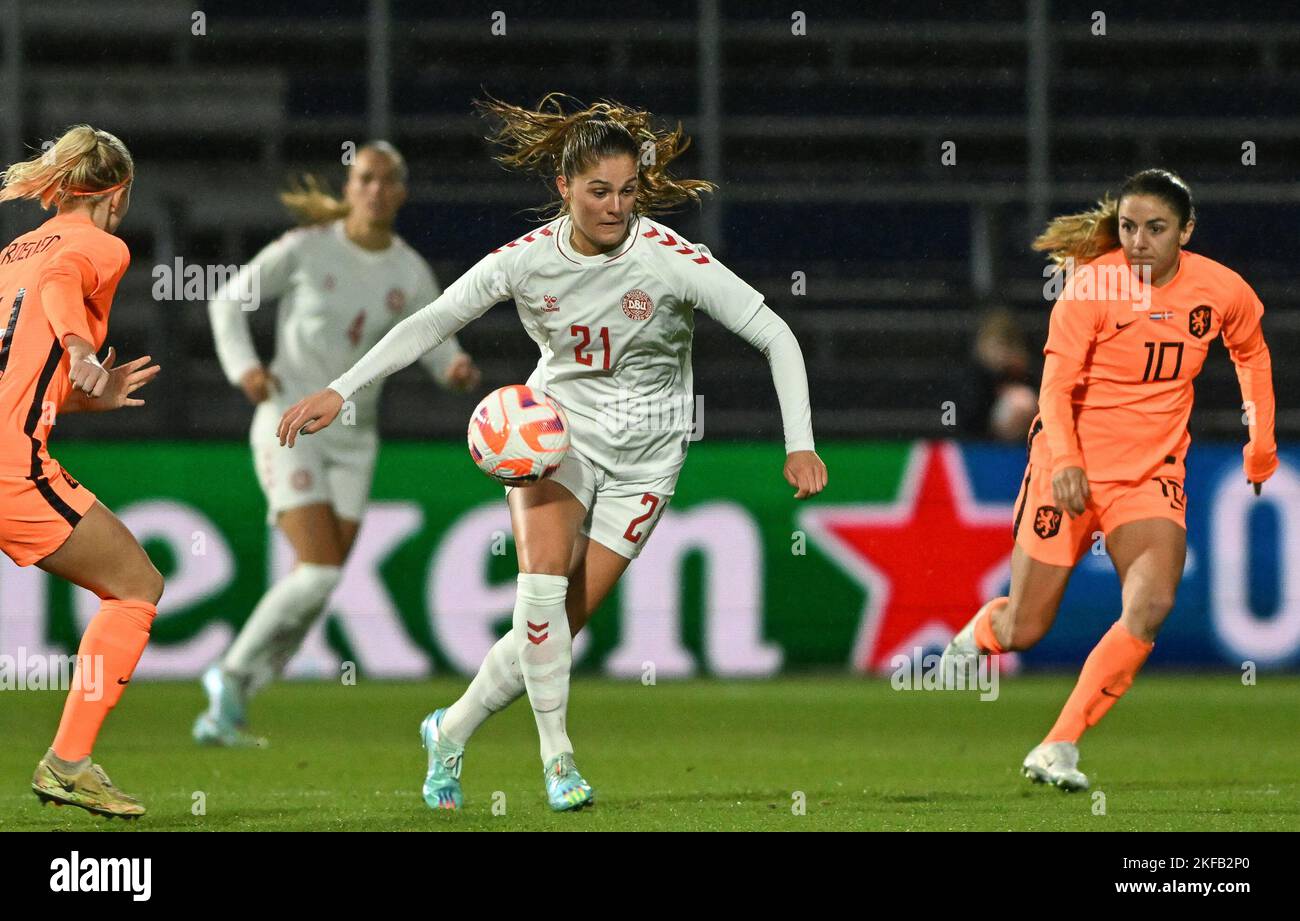 Zwolle, Niederlande. 15.. November 2022. Mille Gejl (21) aus Dänemark ...