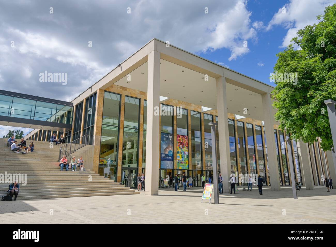 RheinMain CongressCenter RMCC, Friedrich-Ebert-Allee, Wiesbaden, Hessen ...