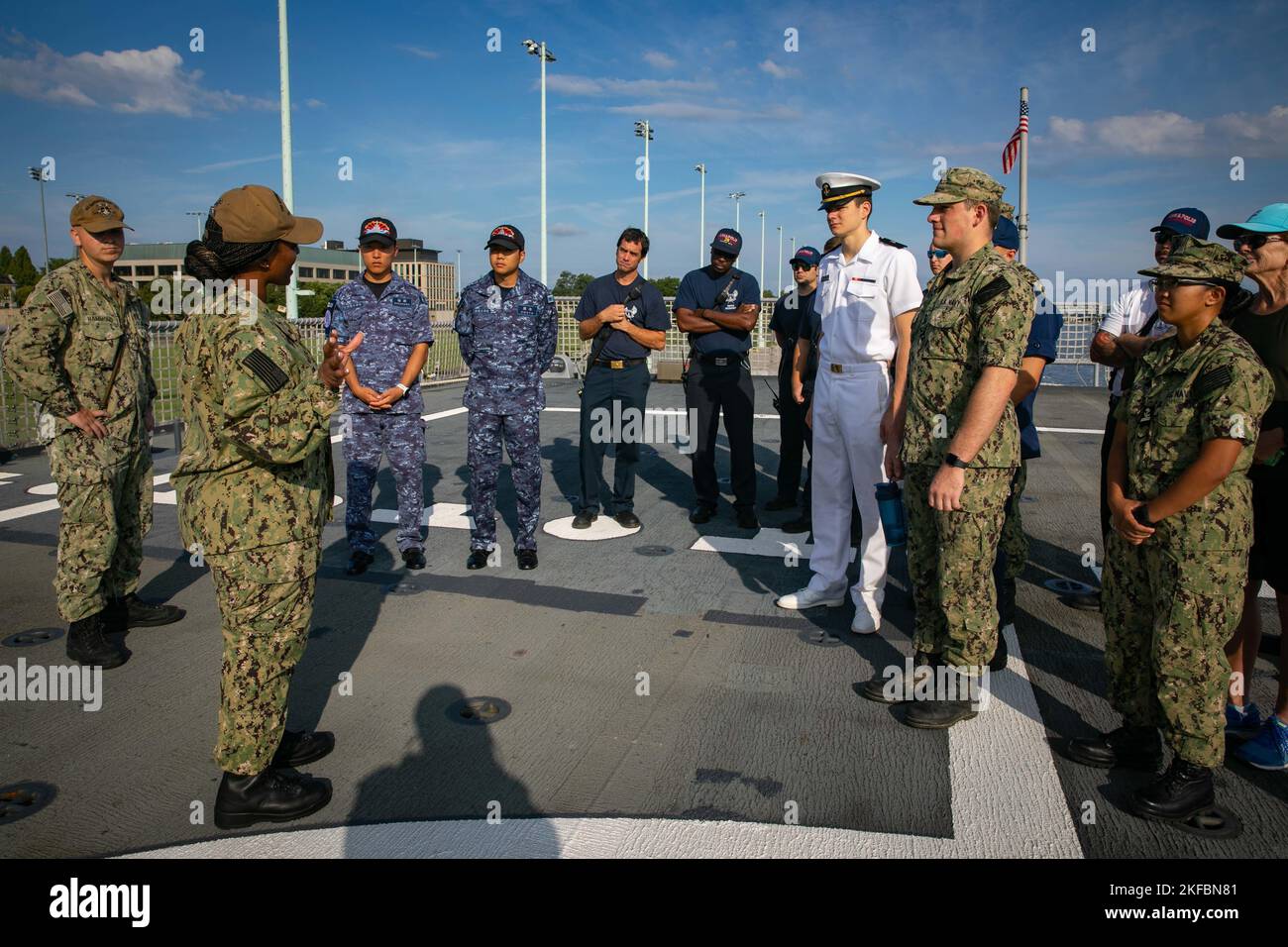 ANNAPOLIS, MD (Sept 3, 2022) Senior Chief Logistics Specialist Martina ...