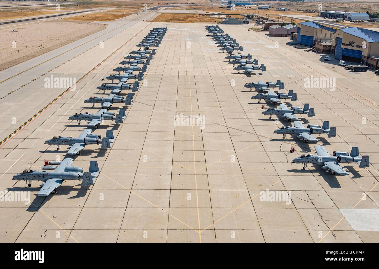 Der 124. Fighter Wing der Idaho Air National Guard veranstaltet alle ...