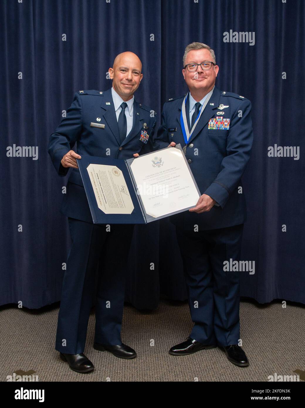 Oberst David Chauvin, Stabschef der Nevada Air National Guard Joint ...