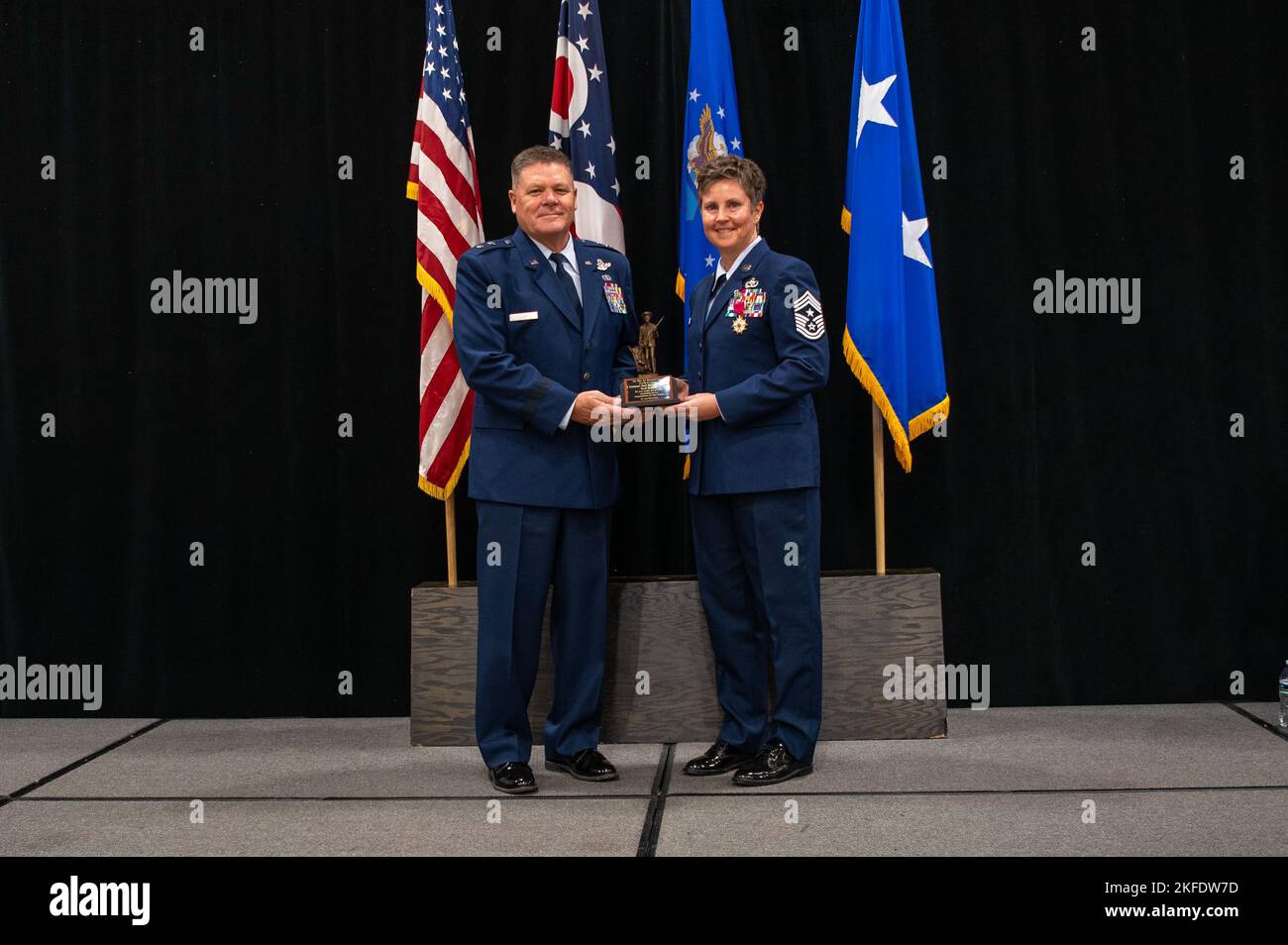 Für den Chief Master der US Air Force Sgt wird eine Ruhestandszeremonie ...