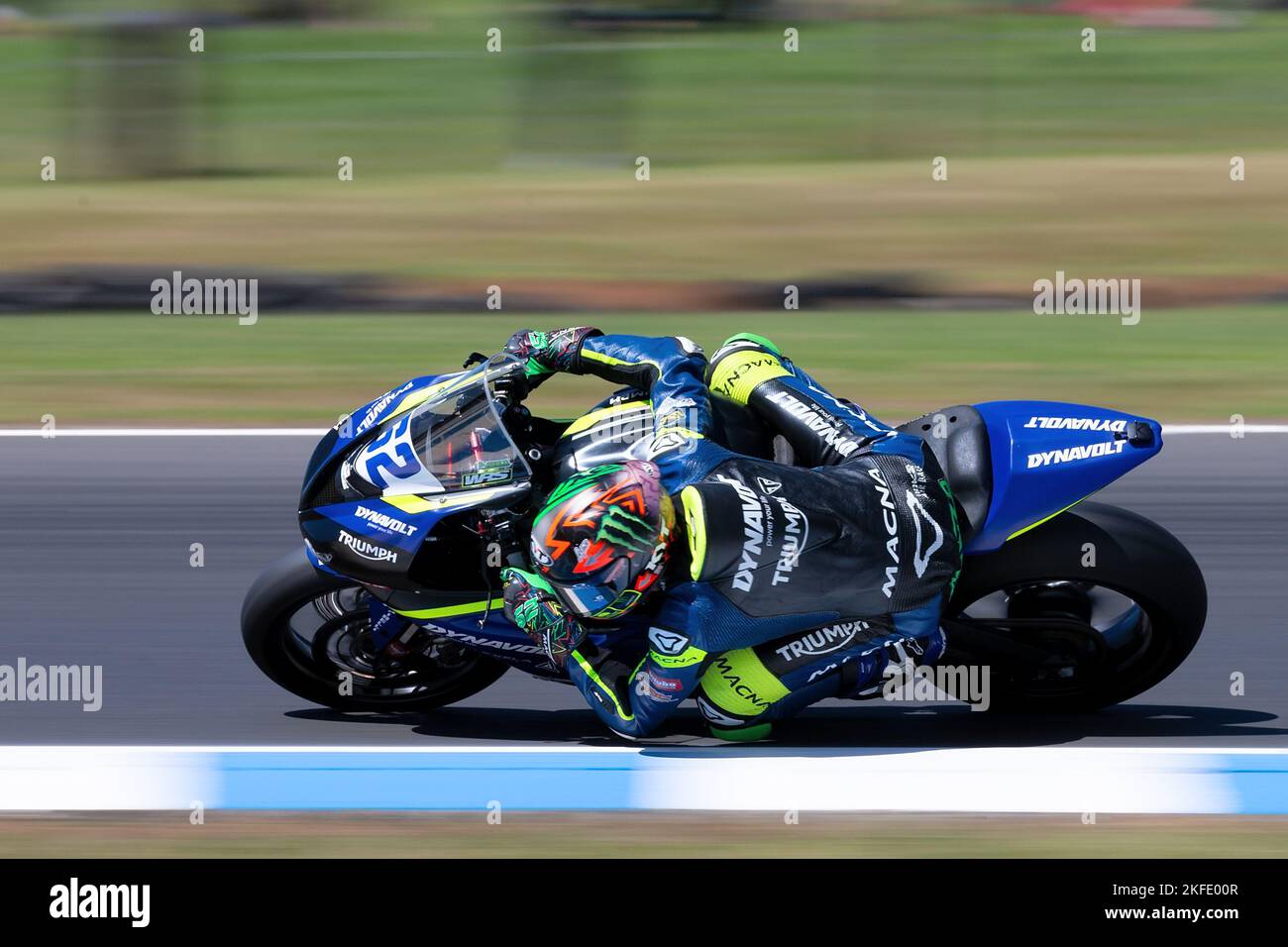 Phillip Island, Australien, 18. November 2022. Stefano Manzi aus ...