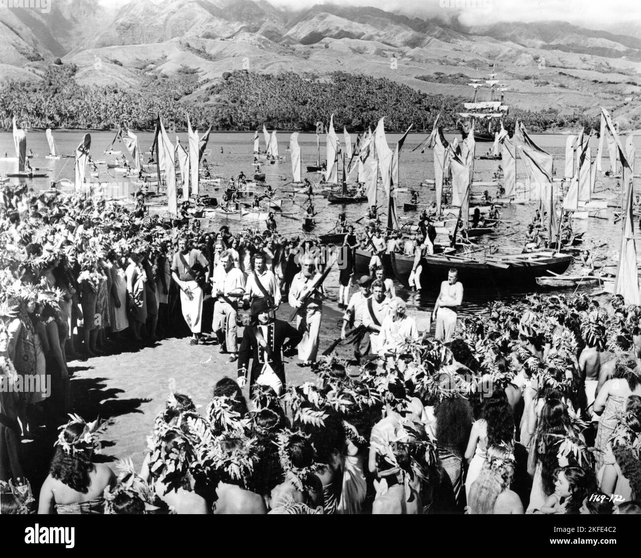 MARLON BRANDO CHIPS RAFFERTY NOEL PURCELL und GORDON JACKSON Ankunft in ...