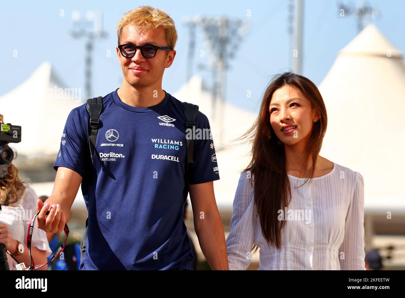 Abu Dhabi, VAE. 18/11/2022, Alexander Albon (THA) Williams Racing mit ...