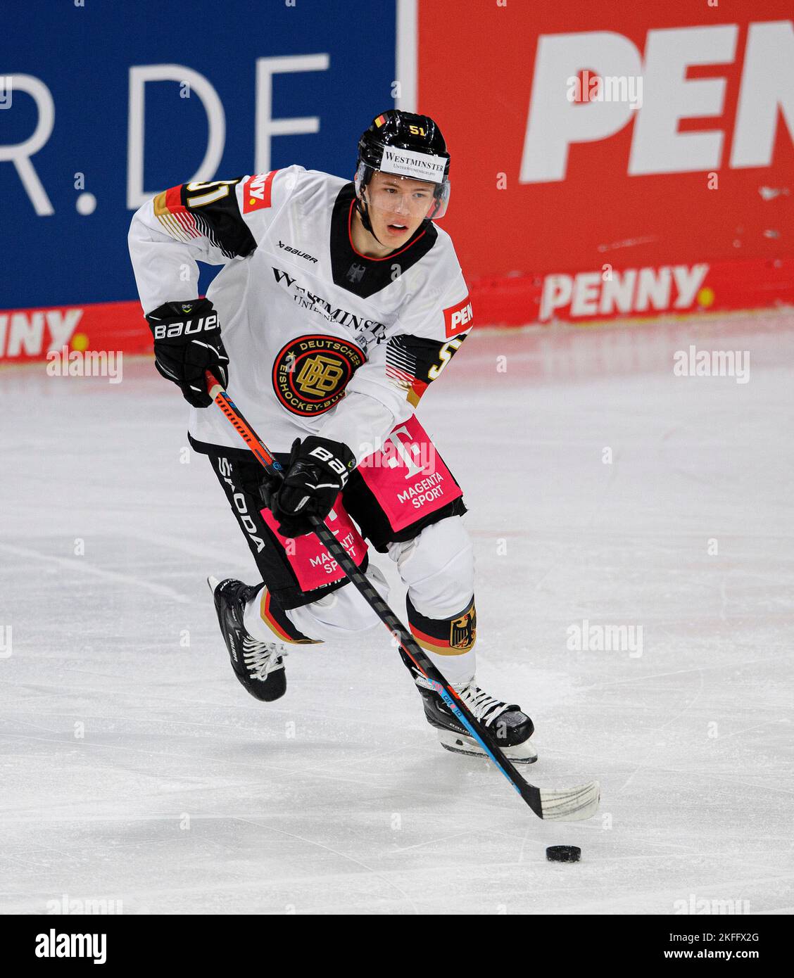 Aktion von Danjo LEONHARDT (GER), Deutschland (GER) - Slowakei (SVR ...