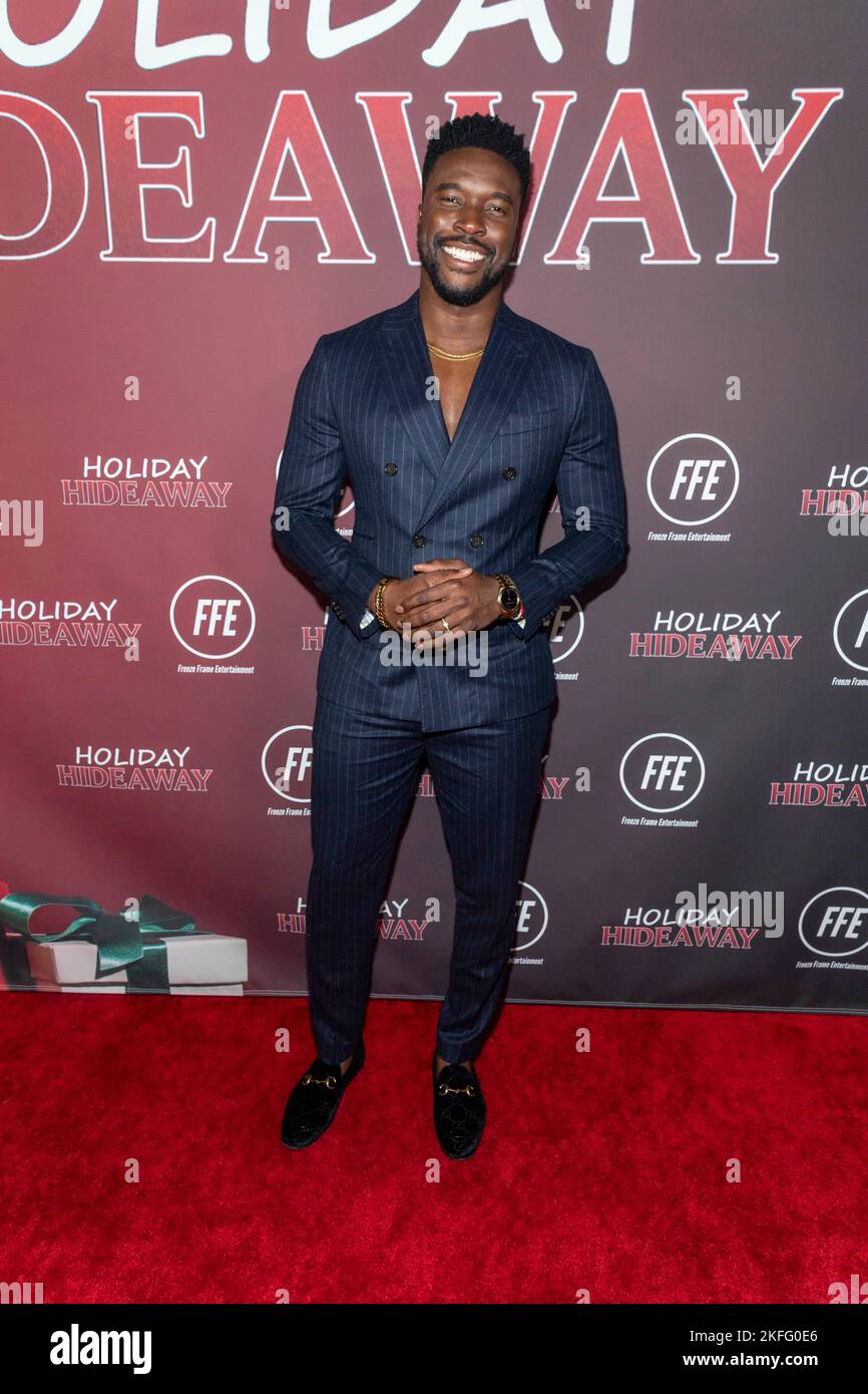 Inglewood, CA - 17. November 2022, Victor Sho nimmt an DER BET+ ...