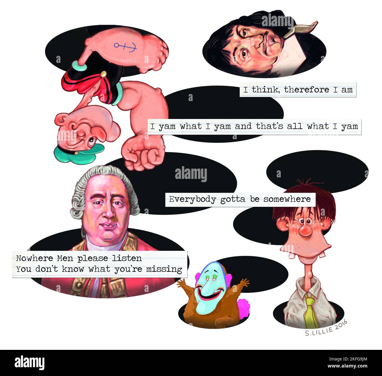 Popeye cartoon Ausgeschnittene Stockfotos und -bilder - Alamy