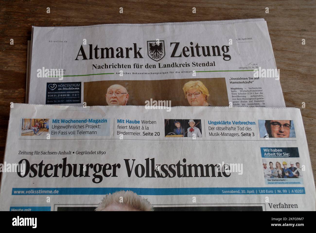 Altmark zeitung -Fotos und -Bildmaterial in hoher Auflösung – Alamy