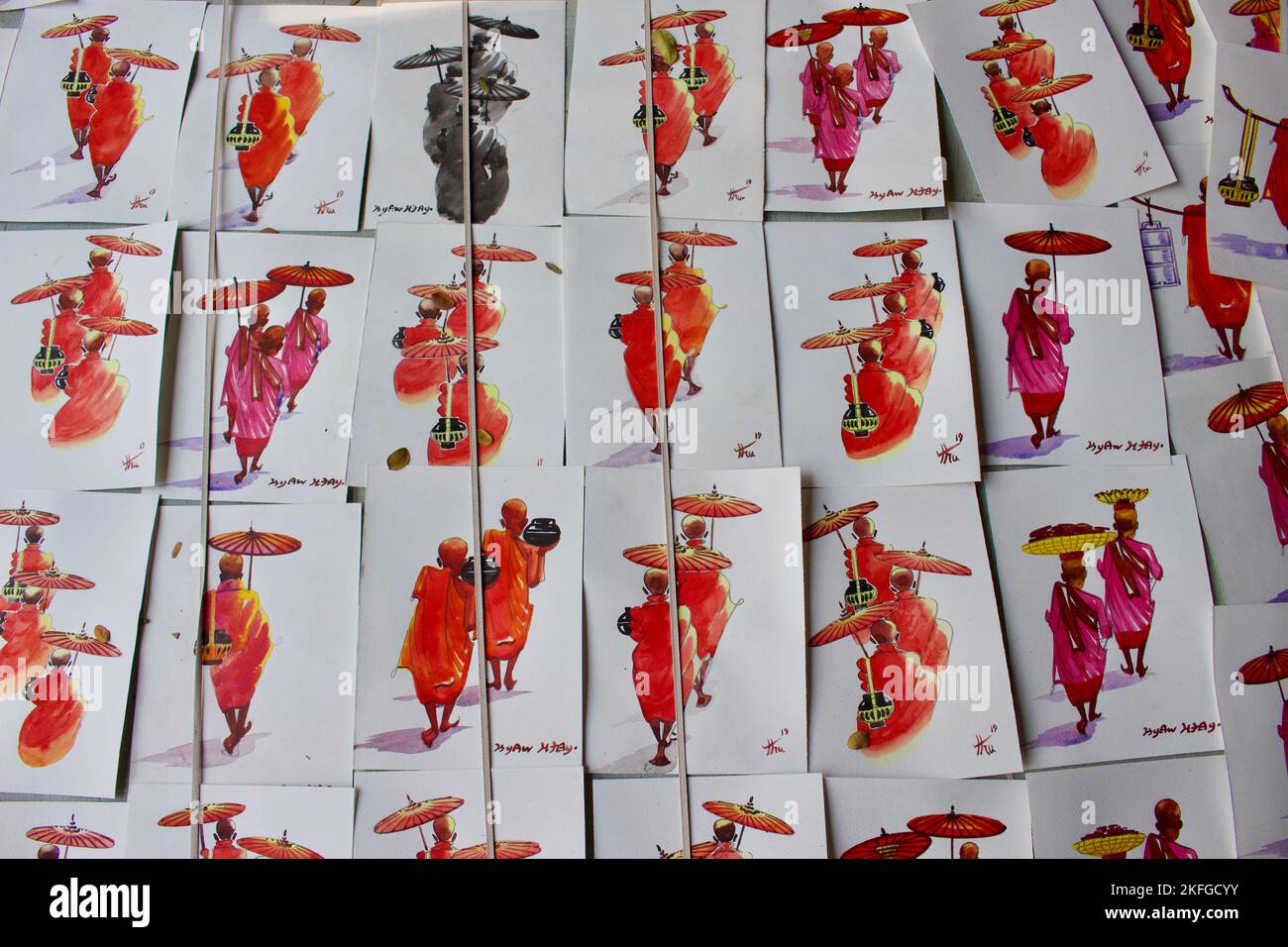 Buddhistische mönche straße -Fotos und -Bildmaterial in hoher Auflösung ...