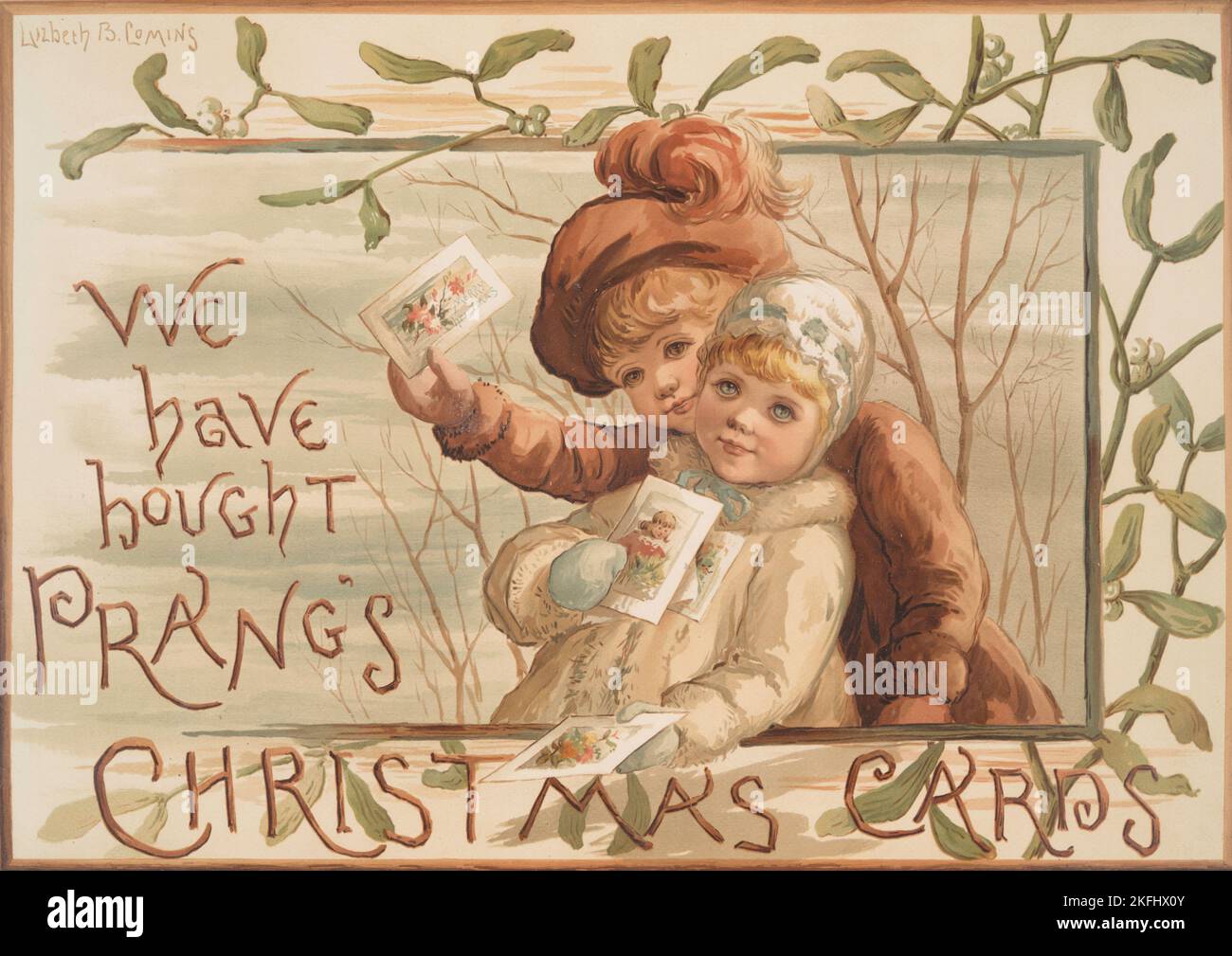 Prangs weihnachtskarte -Fotos und -Bildmaterial in hoher Auflösung – Alamy