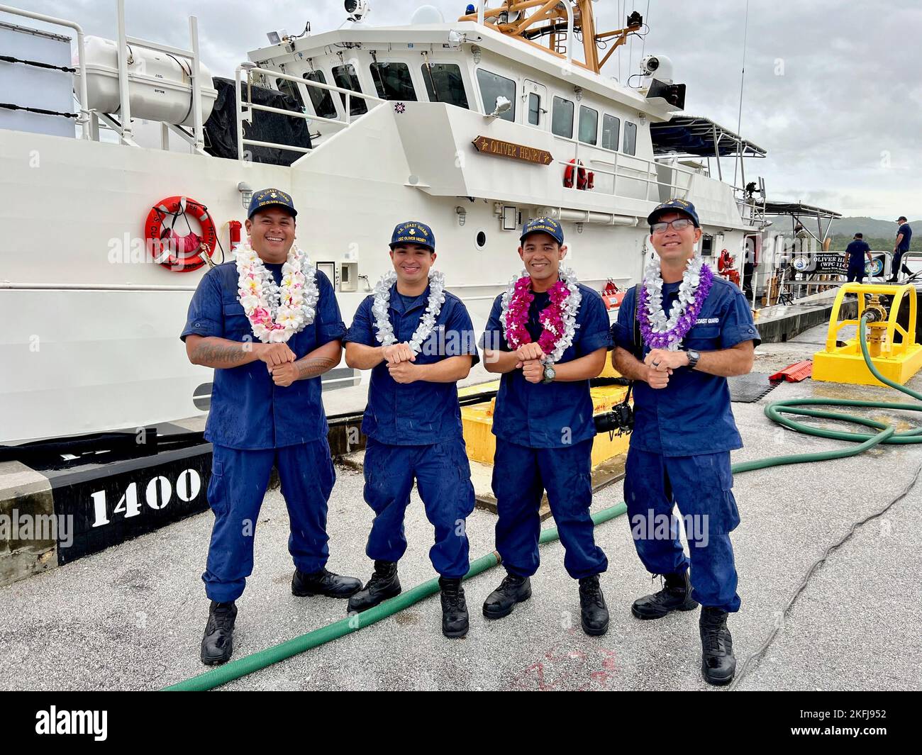 Der schnelle Reaktionskutter USCGC Oliver Henry (WPC 1140) der Sentinel ...