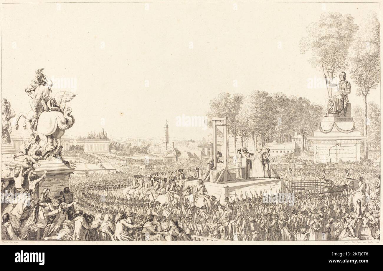 Execution of marie antoinette -Fotos und -Bildmaterial in hoher ... Execution of marie antoinette -Fotos und -Bildmaterial in hoher ...