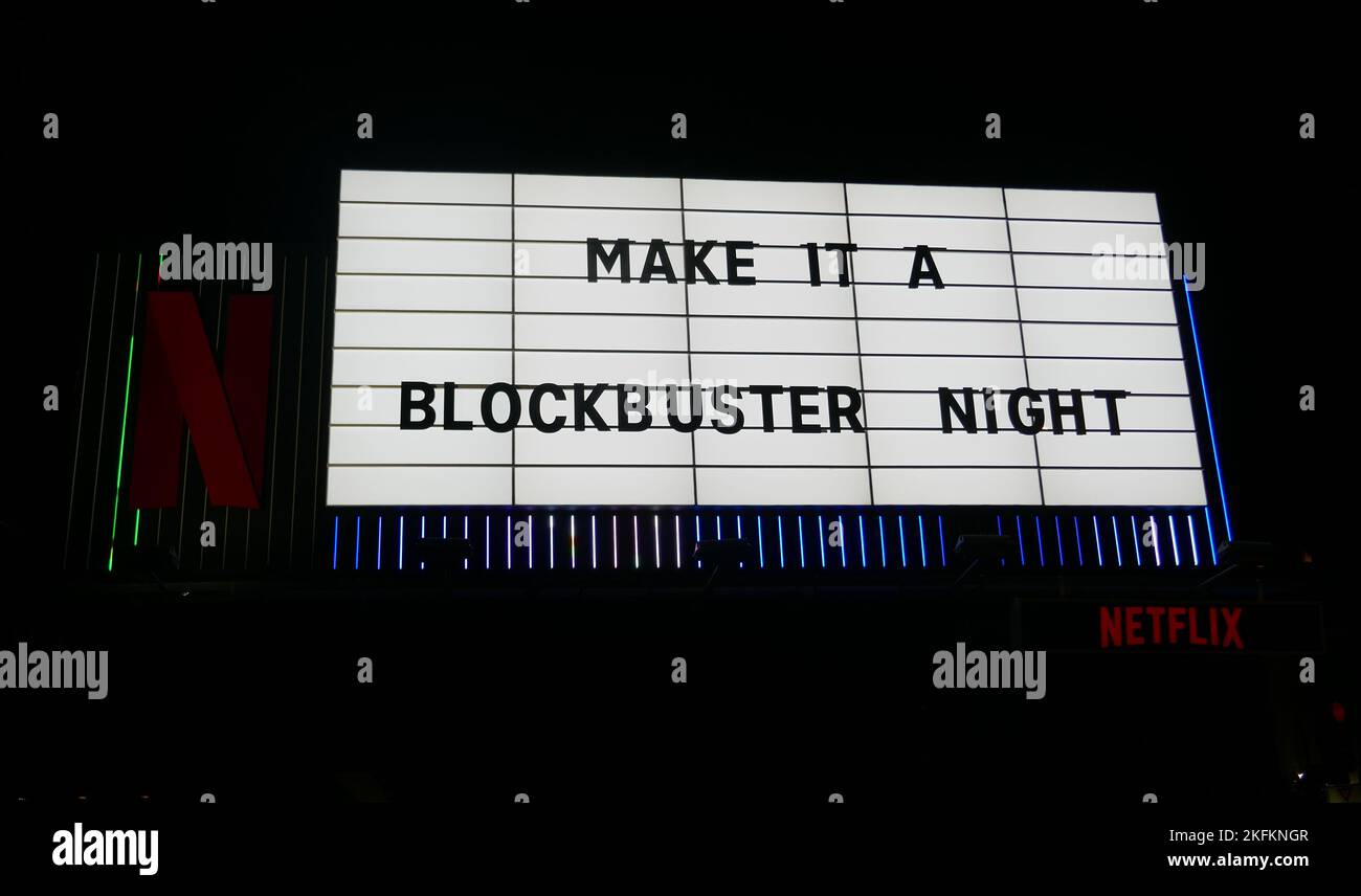 Machen sie es zu einer blockbuster nacht -Fotos und -Bildmaterial in ...
