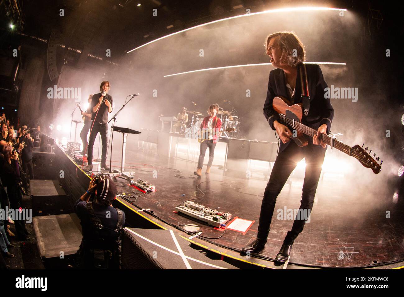 Mailand Italien. 18. November 2022. Die französische Band PHOENIX tritt ...