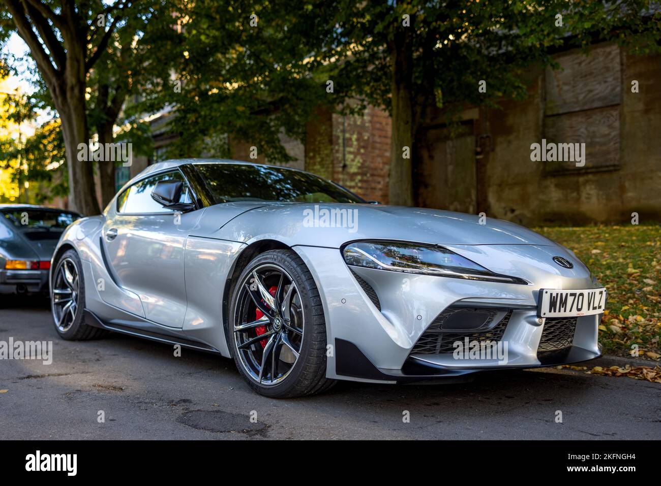2021 Toyota Supra Pro „WM70 VLZ“ auf der Oktober-Scramble im Bicester ...