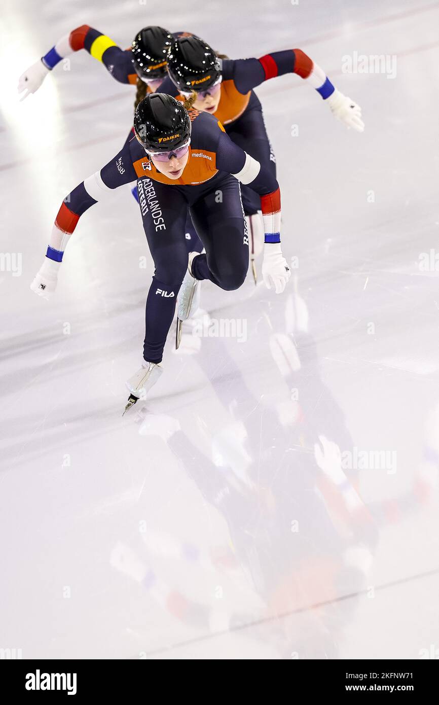 HERENVEEN - Niederlande, 19/11/2022, HERENVEEN - Femke Kok, Marrit ...