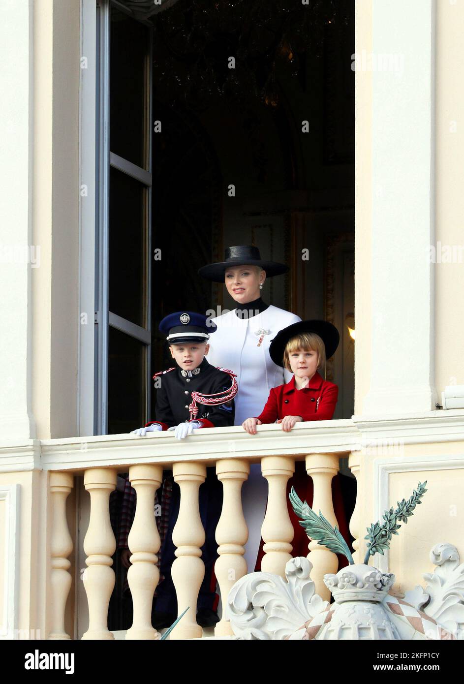 Monaco Ville, Monaco. 19.. November 2022. Prinzessin Charlene, Prinz ...