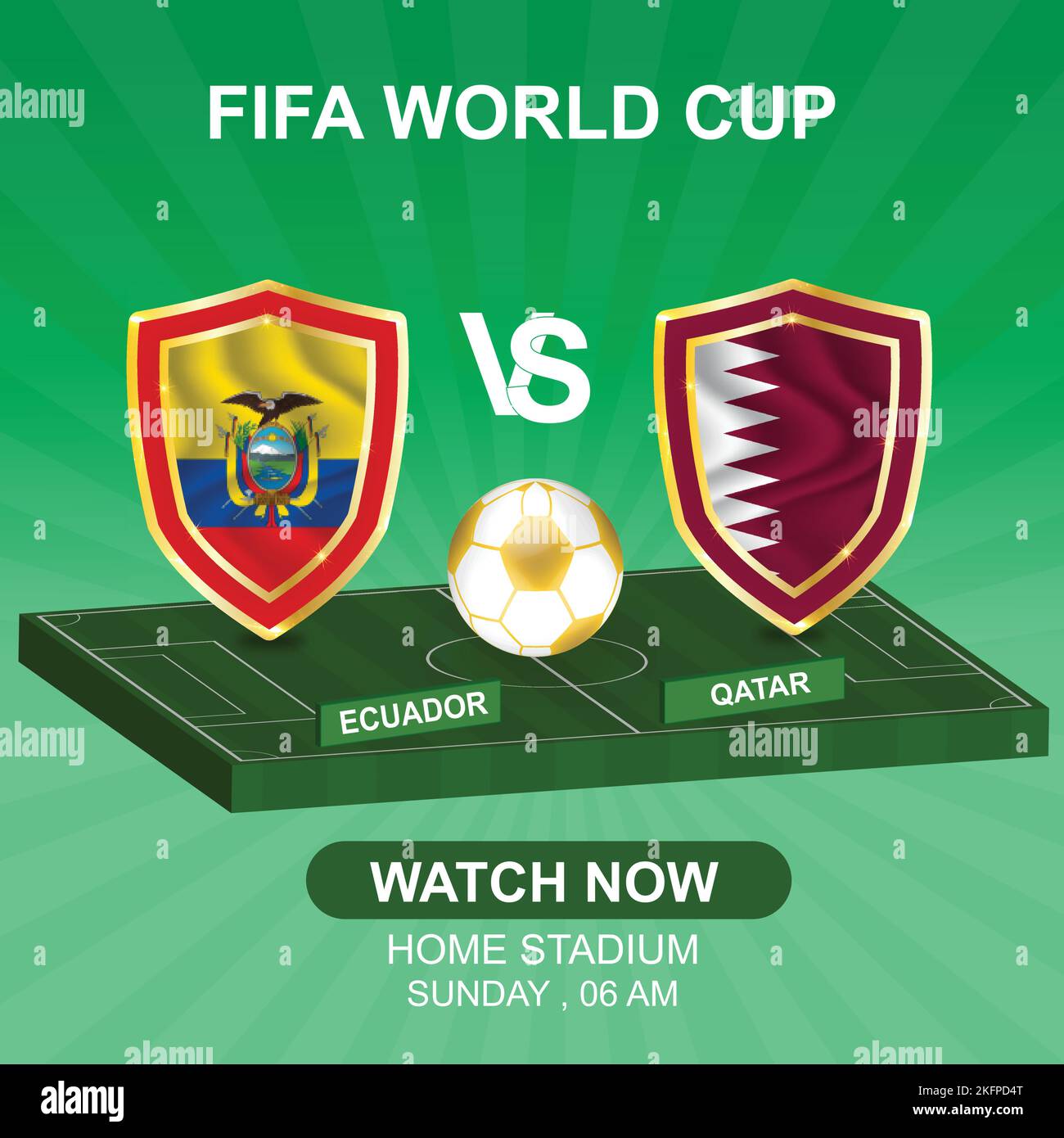 Qatar 2022 logo Stock-Vektorgrafiken kaufen - Alamy