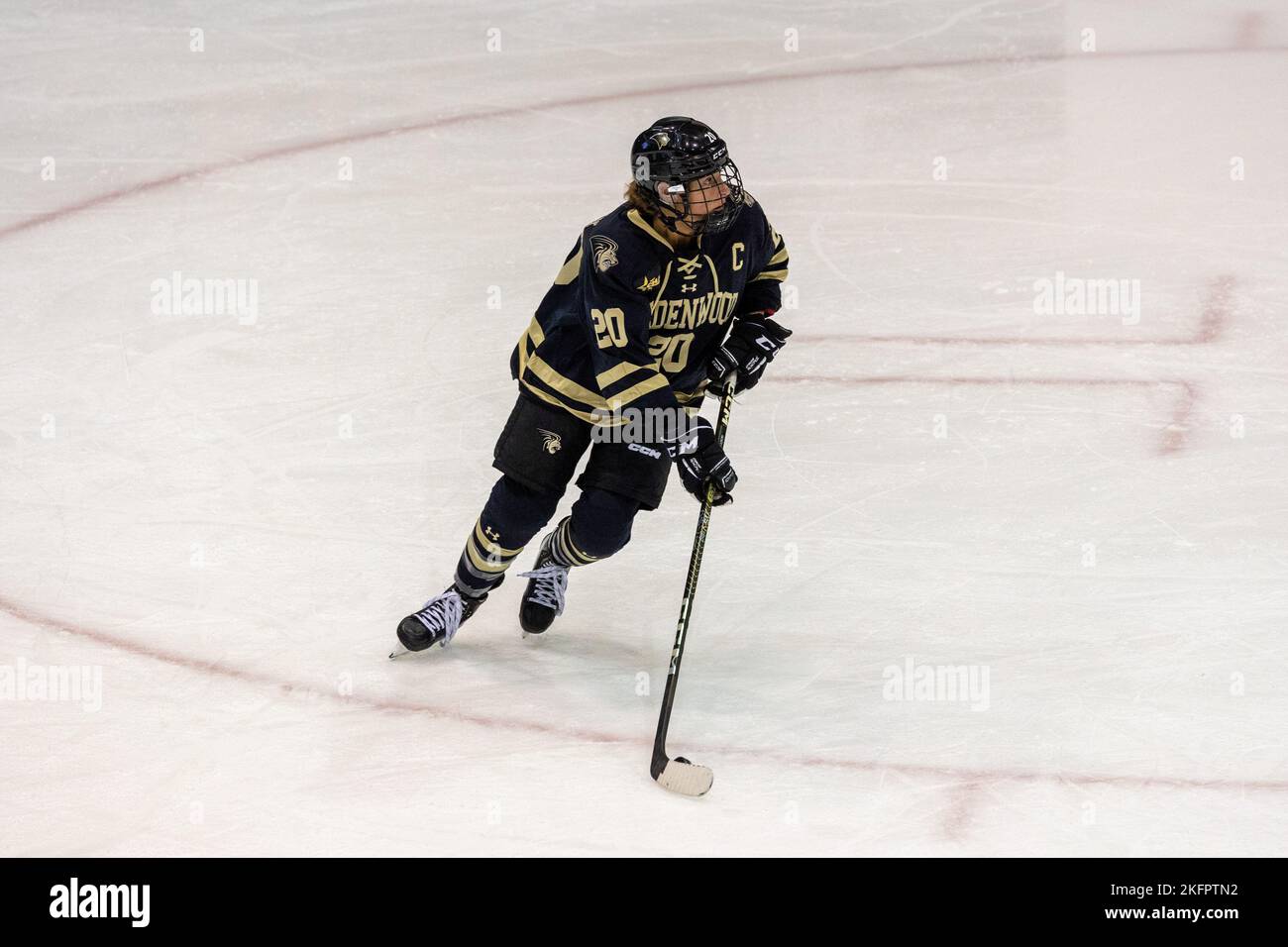 19. November 2022: Lindenwood Lions Verteidiger Madilynn Hickey (20 ...