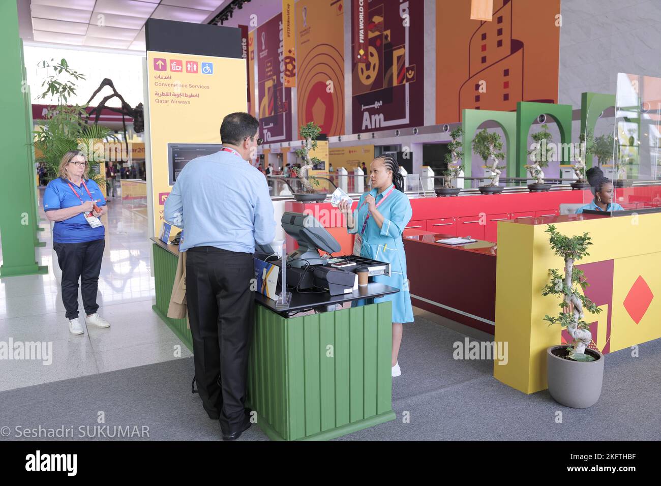 20. Nov 2022: FIFA World Cup 2022: Qatar main media Center ambienMit ...
