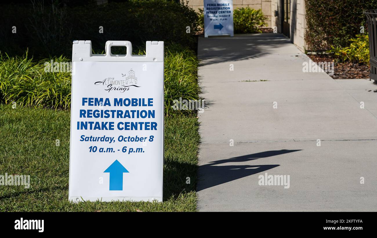 Altamonte Springs, FL, (Okt 8, 2022) - Im Westmont Recreation Center ...