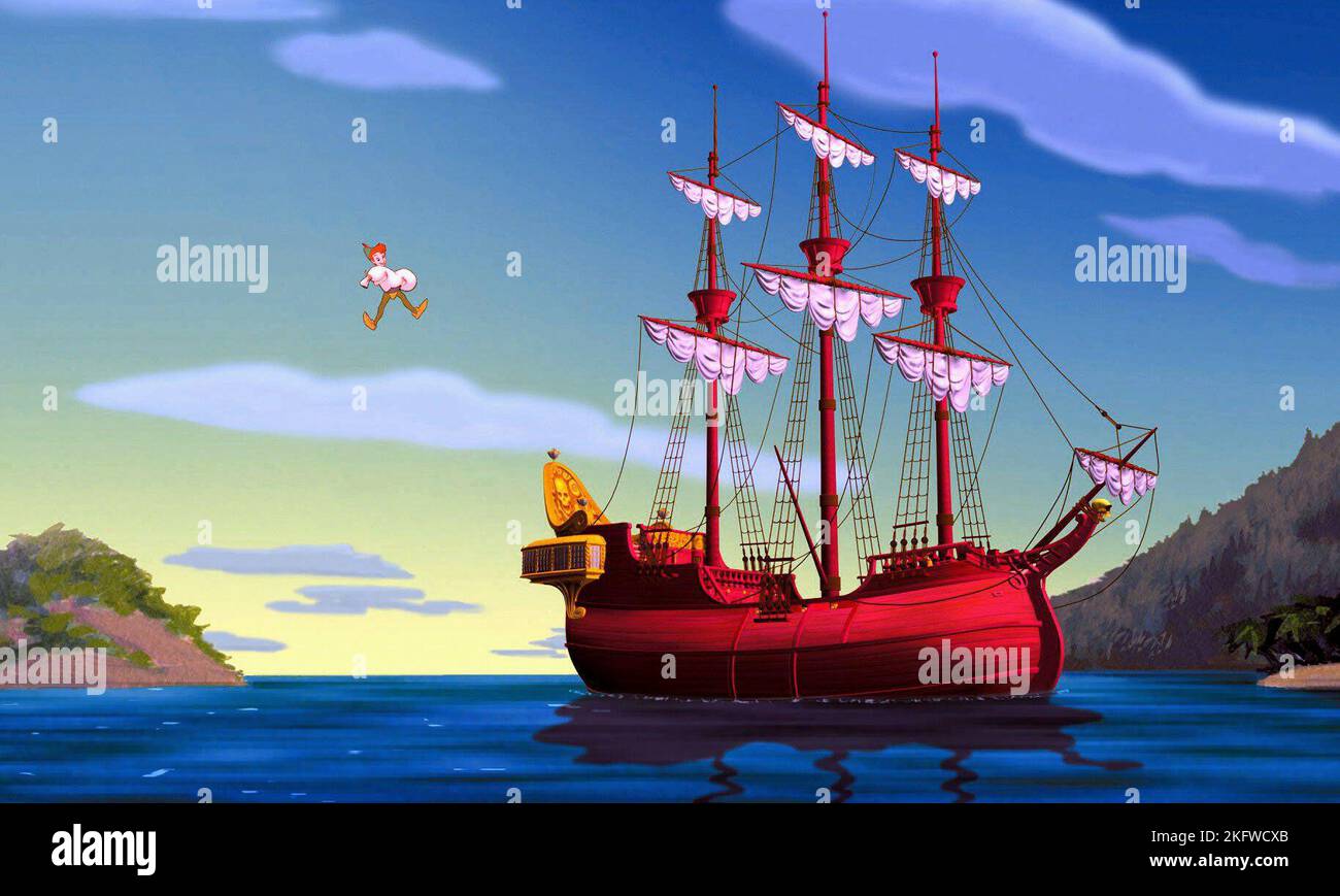 Peter Pan Piratenflagge Piratenschiff