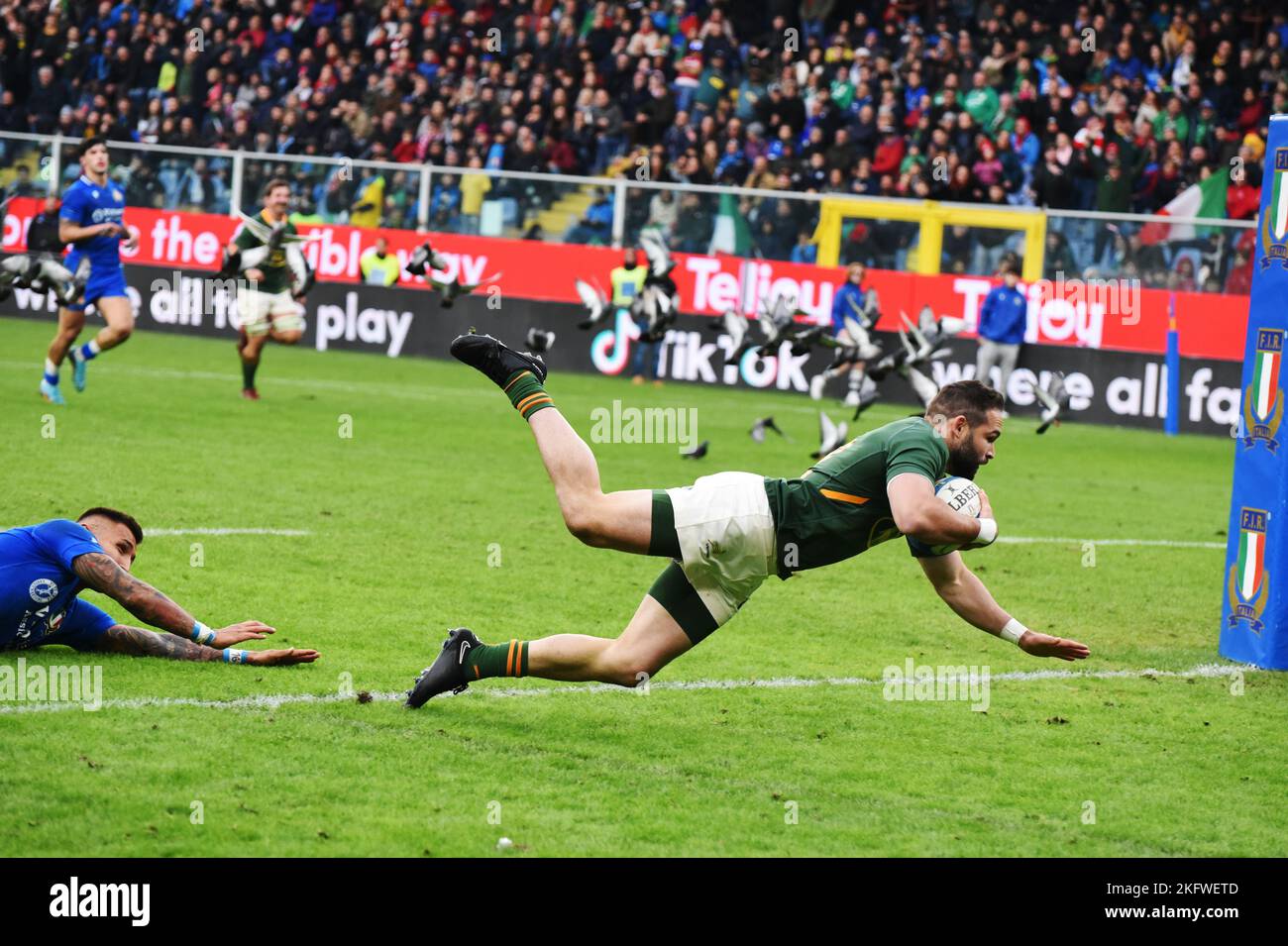 Genua, Ligurien, Italien. 19.. November 2022. Malcolm Justin Marx ...