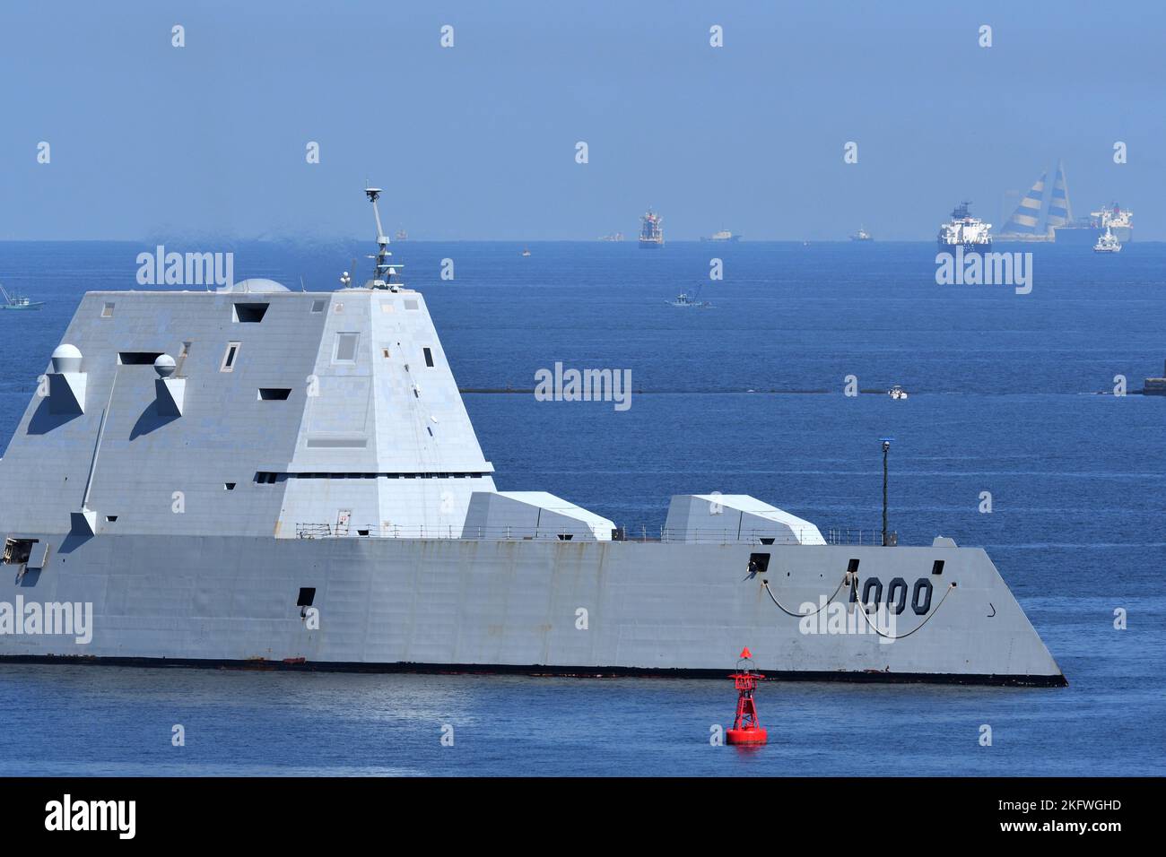 Usn zumwalt class destroyer destroyer ship -Fotos und -Bildmaterial in ...