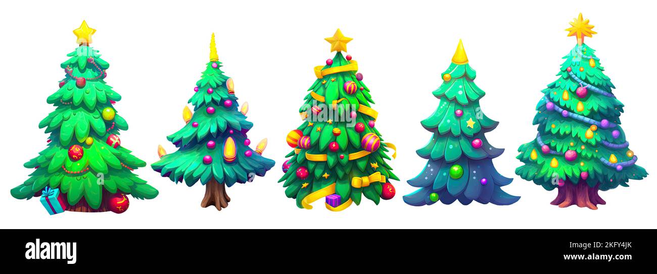 Comic christbaum mit kugeln -Fotos und -Bildmaterial in hoher Auflösung ...