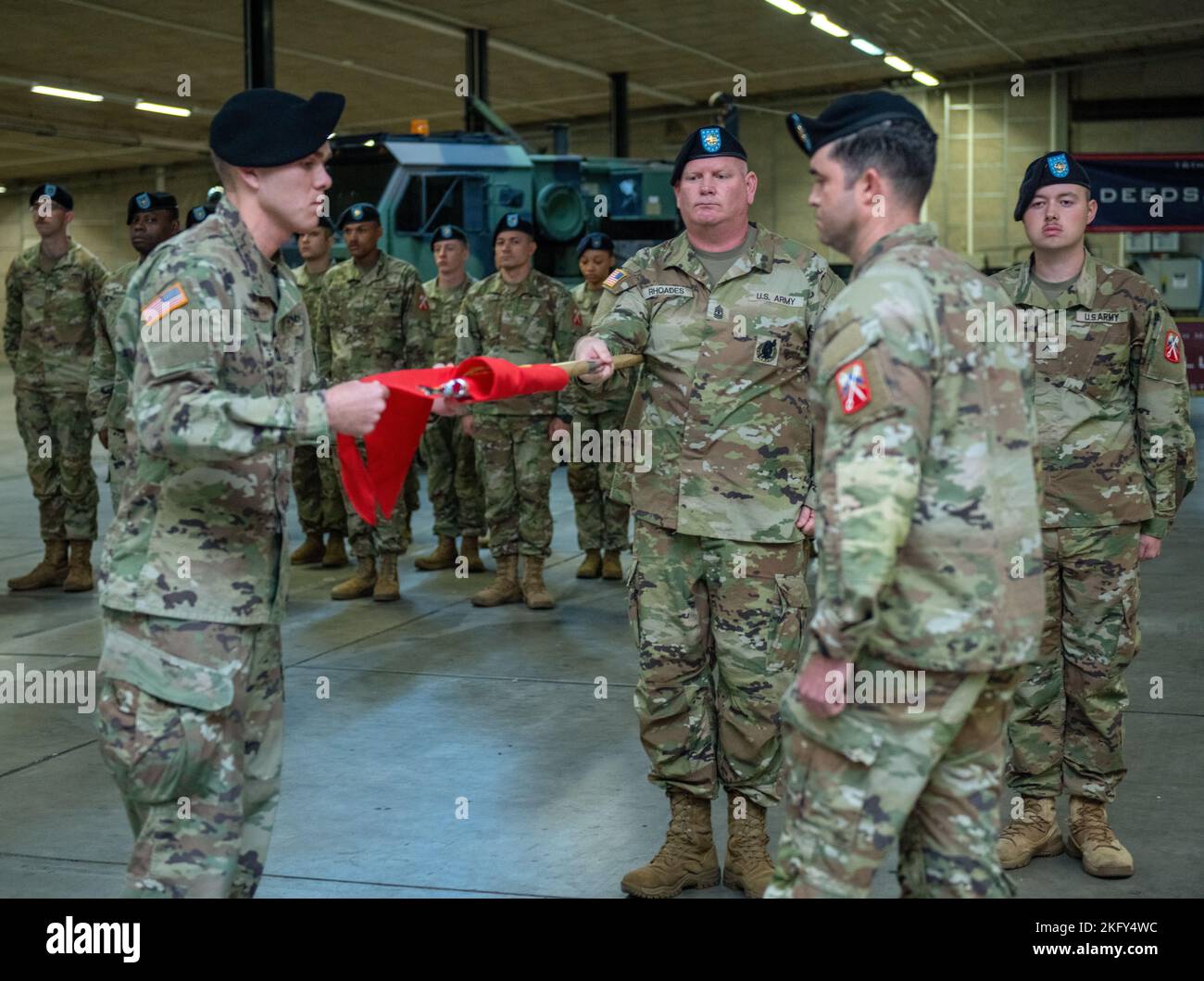 U.S. Army Maj. Brendan T. Collins, 39. Transportation Bataillon ...