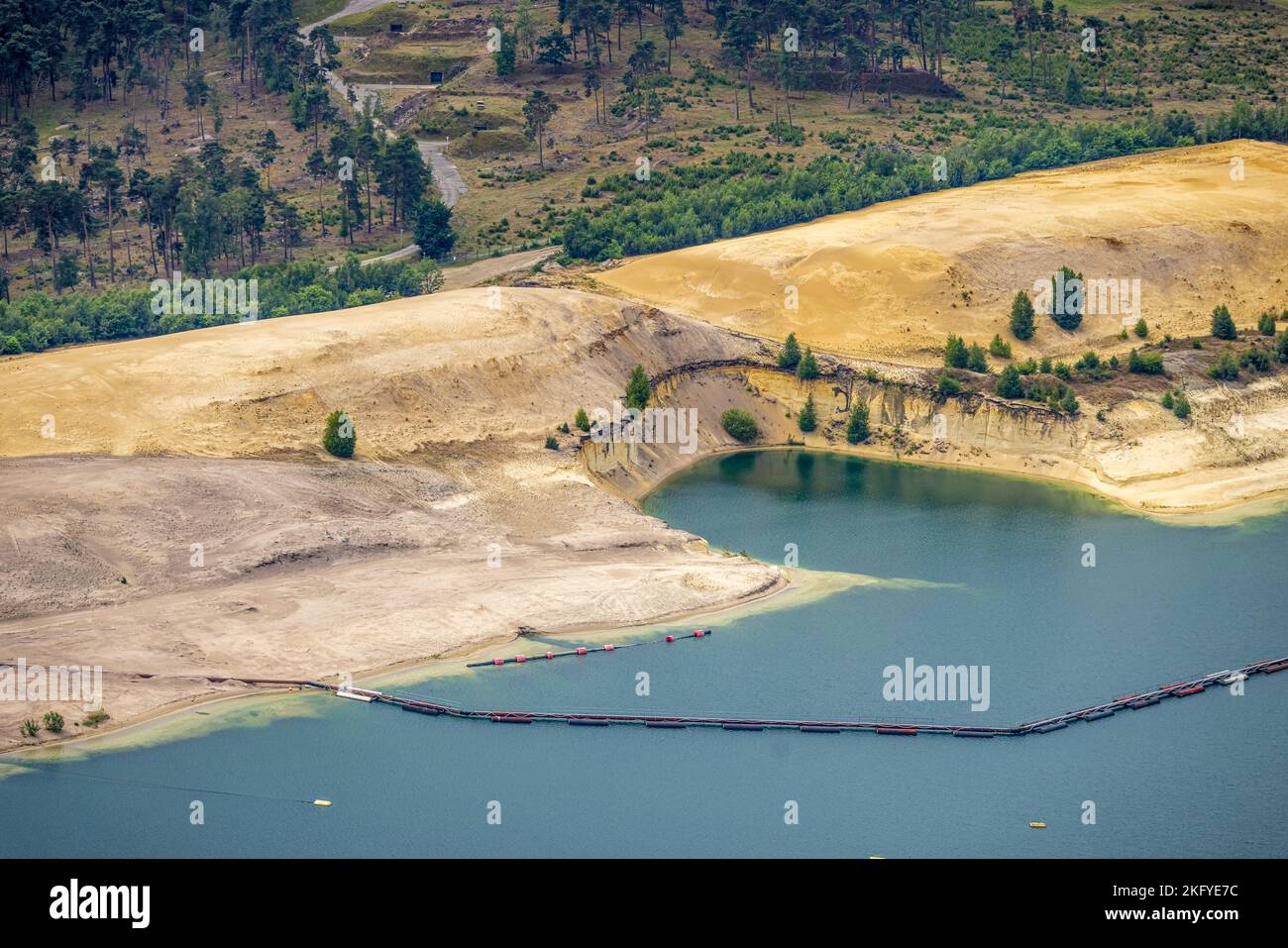 Silbersee i mit sandgewinnung -Fotos und -Bildmaterial in hoher Auflösung – Alamy