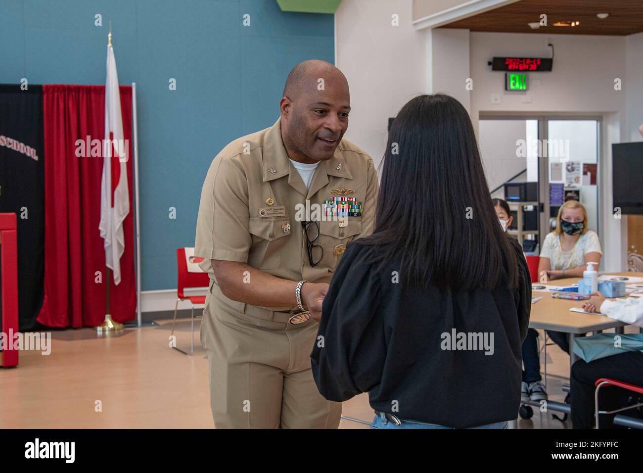 Capt. David Adams, Commander, Fleet Activities Sasebo (CFAS ...