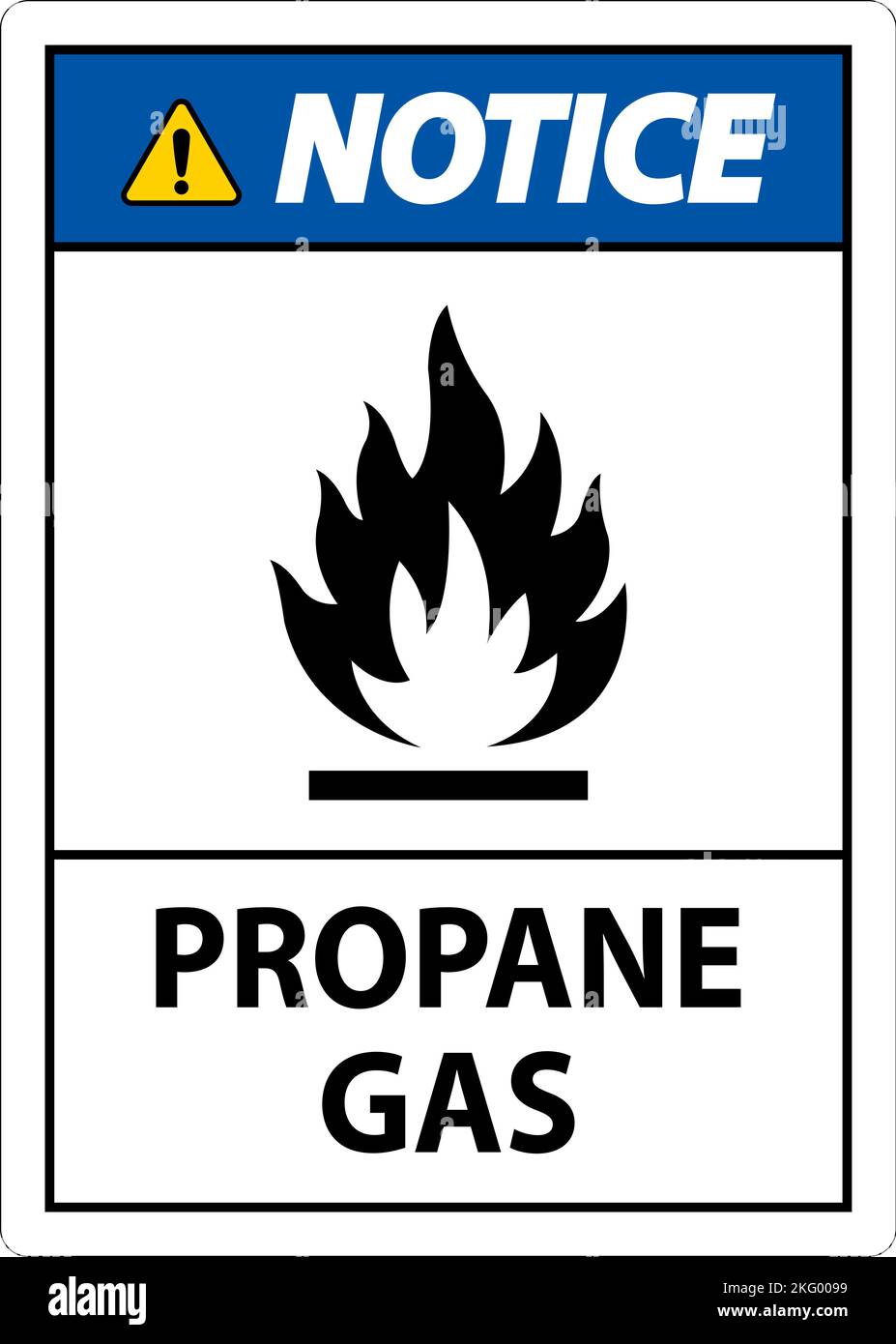 Flammable gas label Stock-Vektorgrafiken kaufen - Alamy