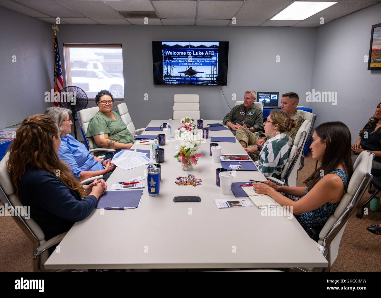 US Air Force Brig. General Jason Rueschhoff, Kommandant des ...