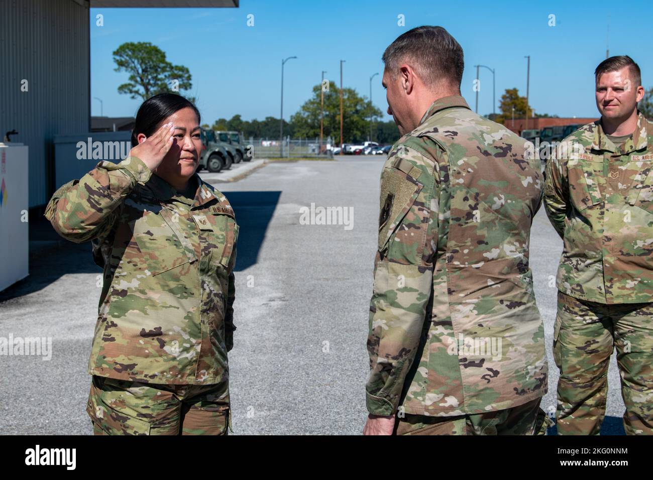 US Air Force Maj. General John Klein, Kommandant des U.S. Air Force ...