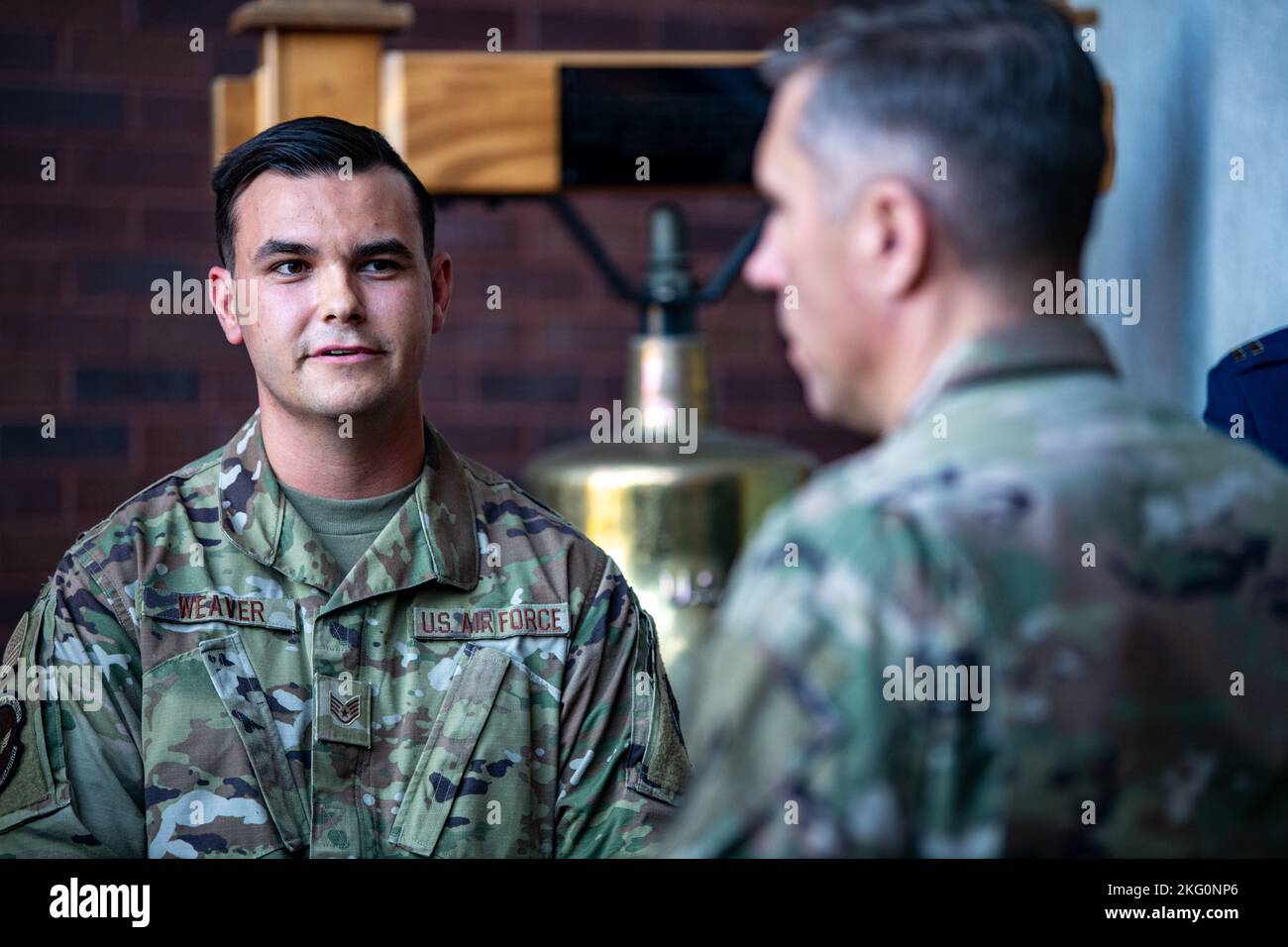 US Air Force Maj. General John Klein, Kommandant des U.S. Air Force ...