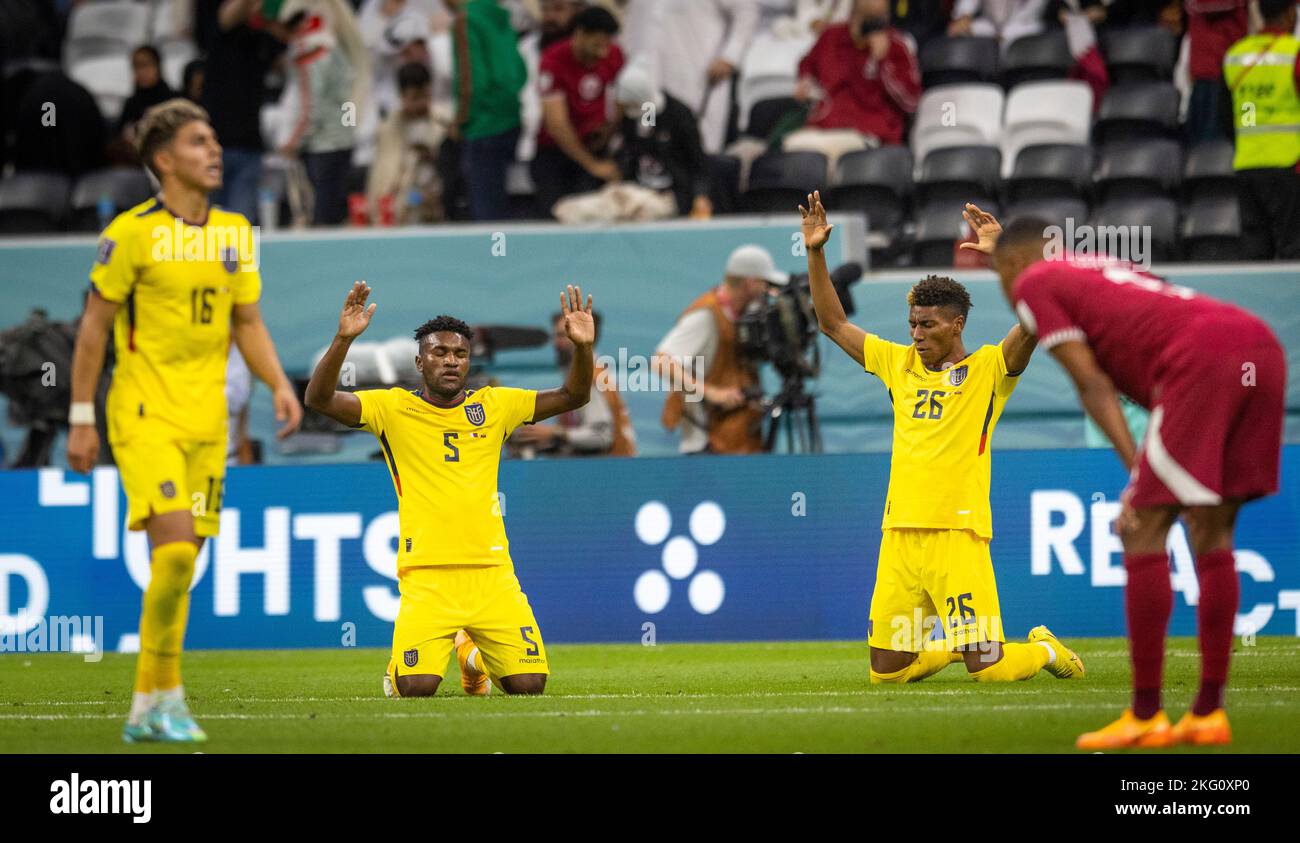 Doha, Katar. 20. Nov, 2022. Or 20.11.2022 Jose CIFUENTES (ECU), Kevin ...