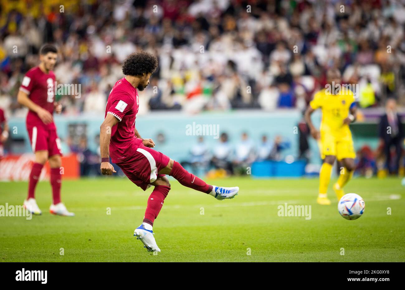 Doha, Katar. 20. Nov, 2022. Or 20.11.2022 AKRAM AFIF (KAT) Katar ...