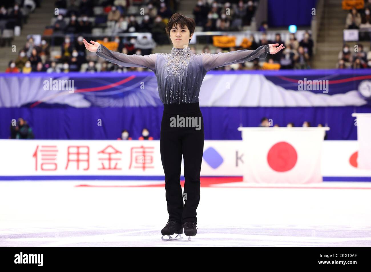 Hokkaido, Japan. 19.. November 2022. Shoma Uno (JPN) Eiskunstlauf : ISU ...