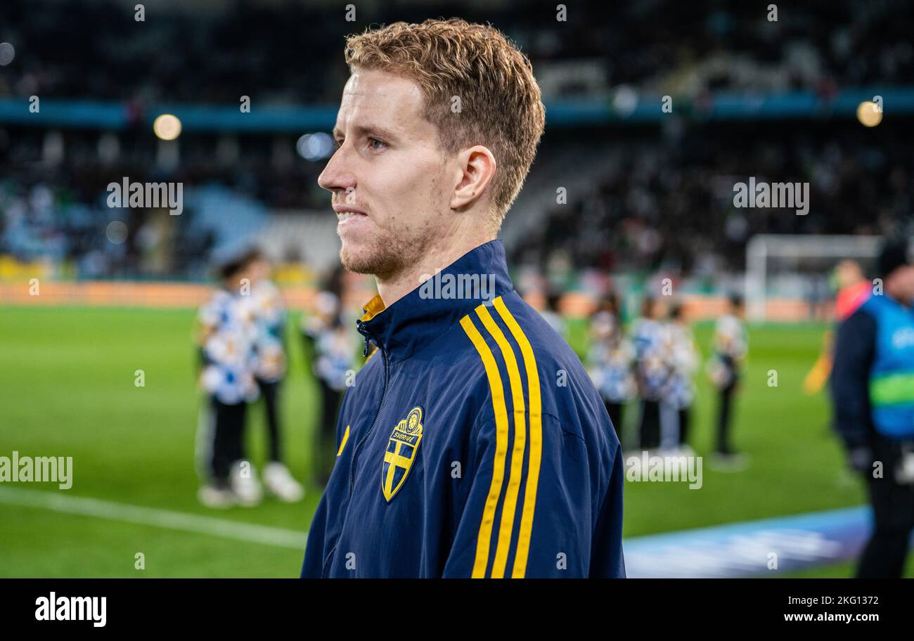 Malmoe, Schweden. 19., November 2022. Samuel Gustafson von Schweden ...