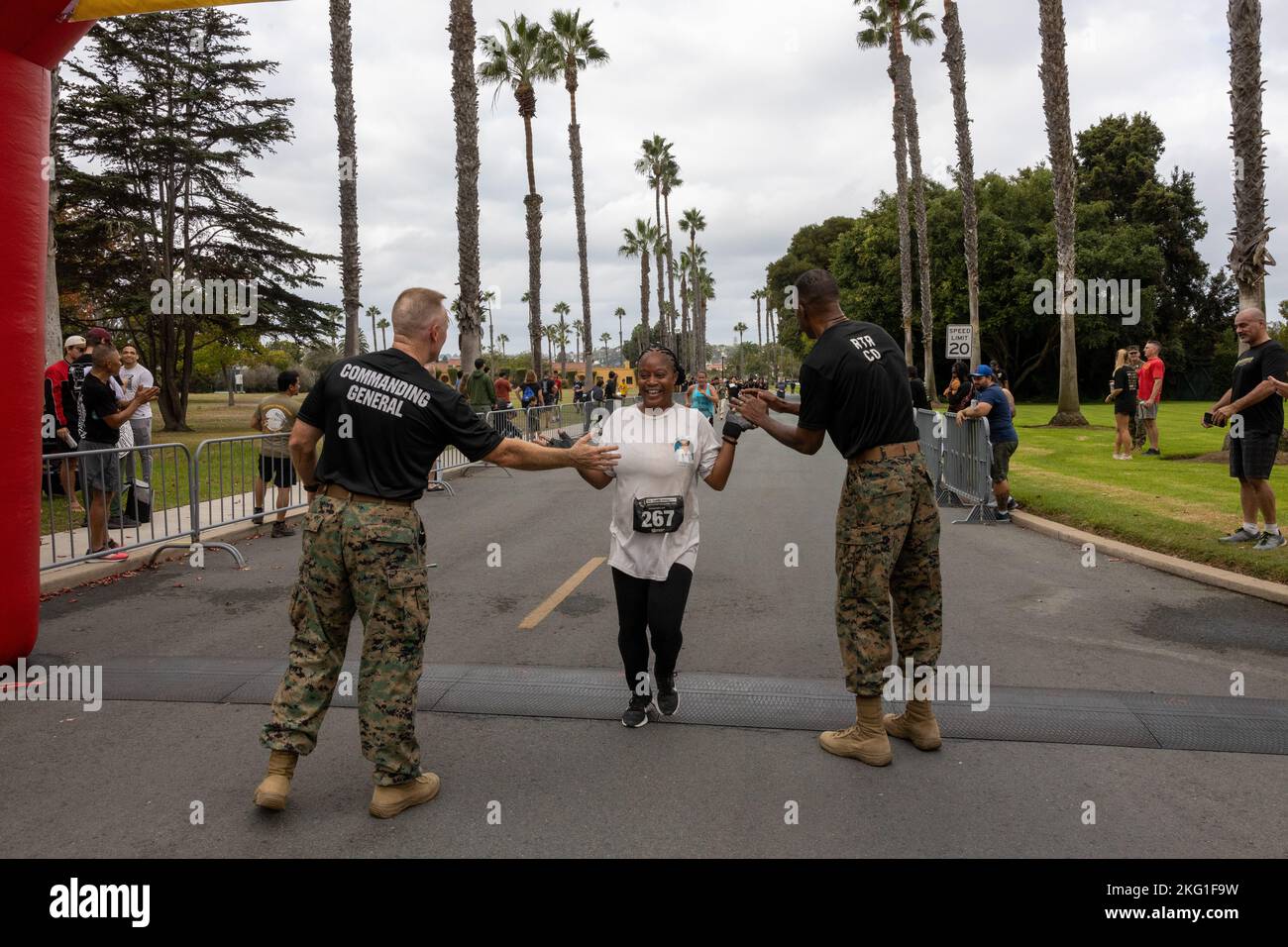 US Marine Corps Brig. General Jason L. Morris, Kommandant des Marine ...