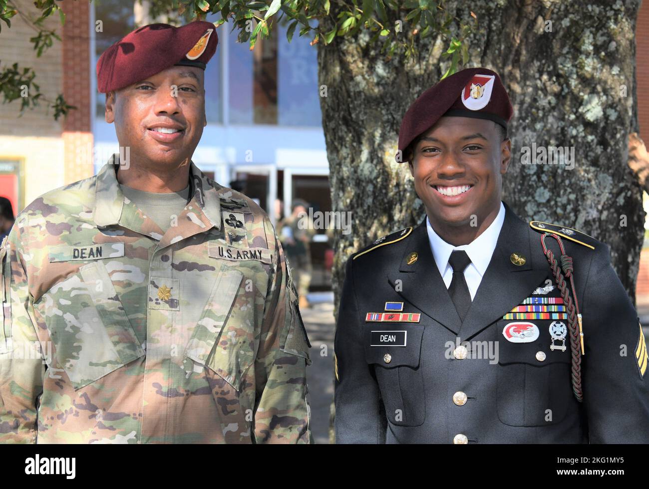 Maj Dexter J. Dean, der bei der United Readiness Training Center ...