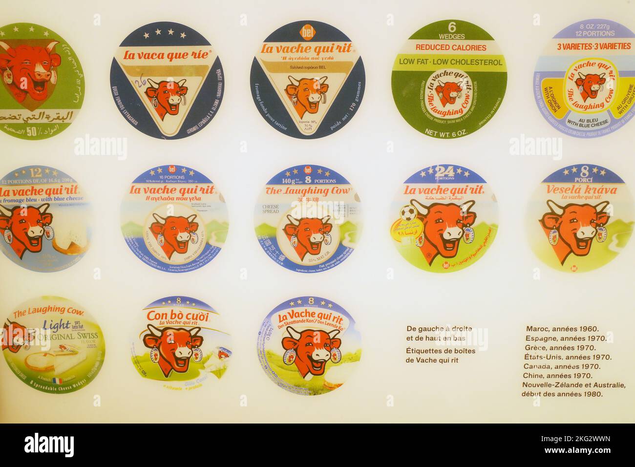 Das Laughing Cow Museum. Die lachende Kuh ( Vache Qui Rit ) ist ein ... Das Laughing Cow Museum. Die lachende Kuh ( Vache Qui Rit ) ist ein ...