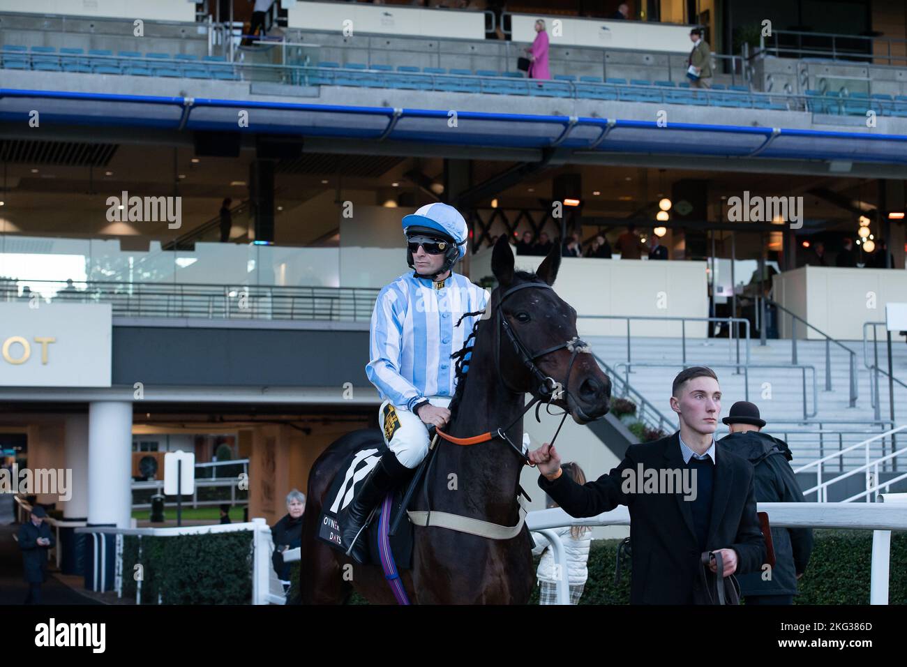 Ascot, Bergen, Großbritannien. 19.. November 2022. Horse Time to Breeze ...