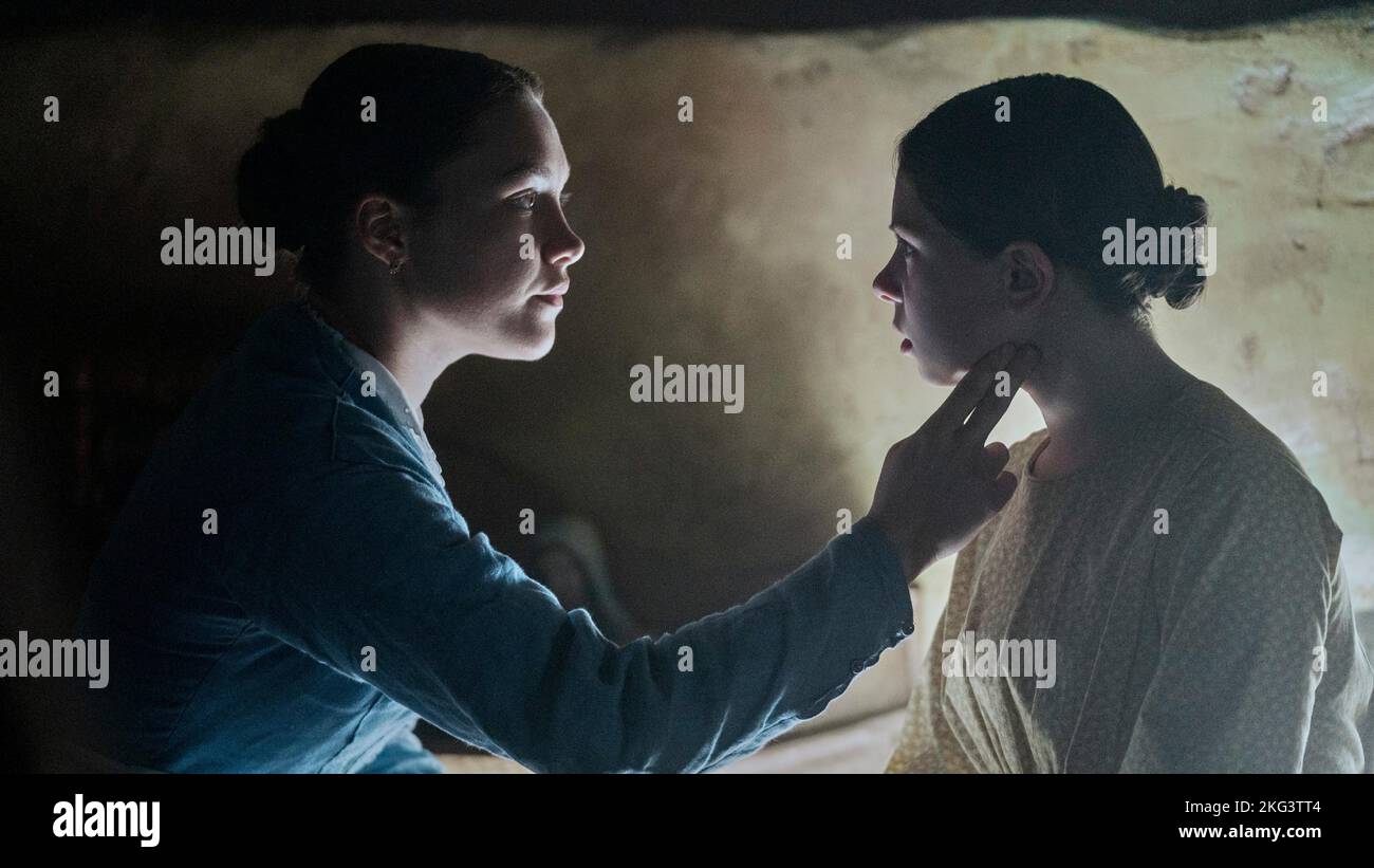 Florence Pugh, Kíla Lord Cassidy, 'The Wonder' (2022). Bildnachweis ...