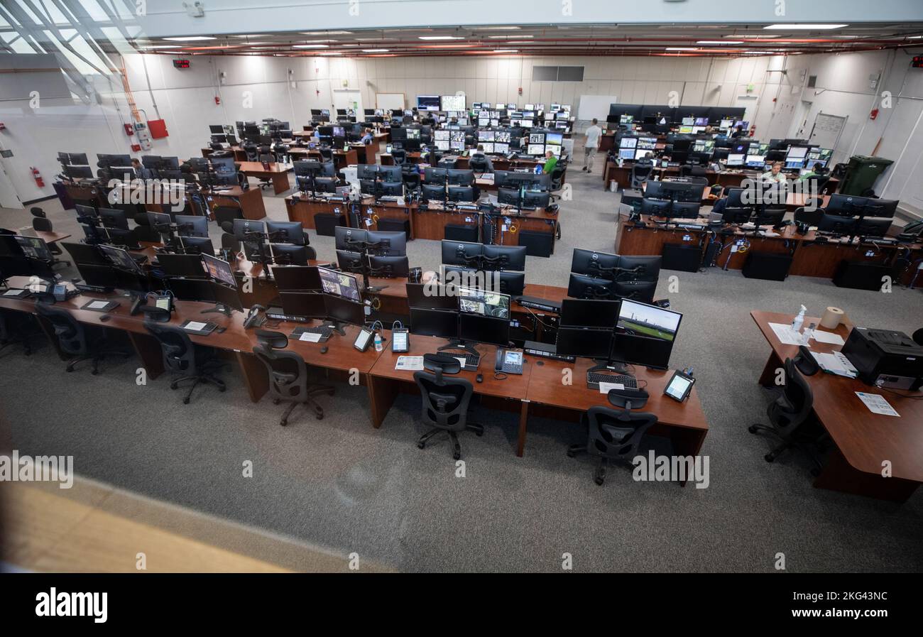 Artemis I startet Simulation. Artemis-Teams führen am 27. Oktober 2022 ...