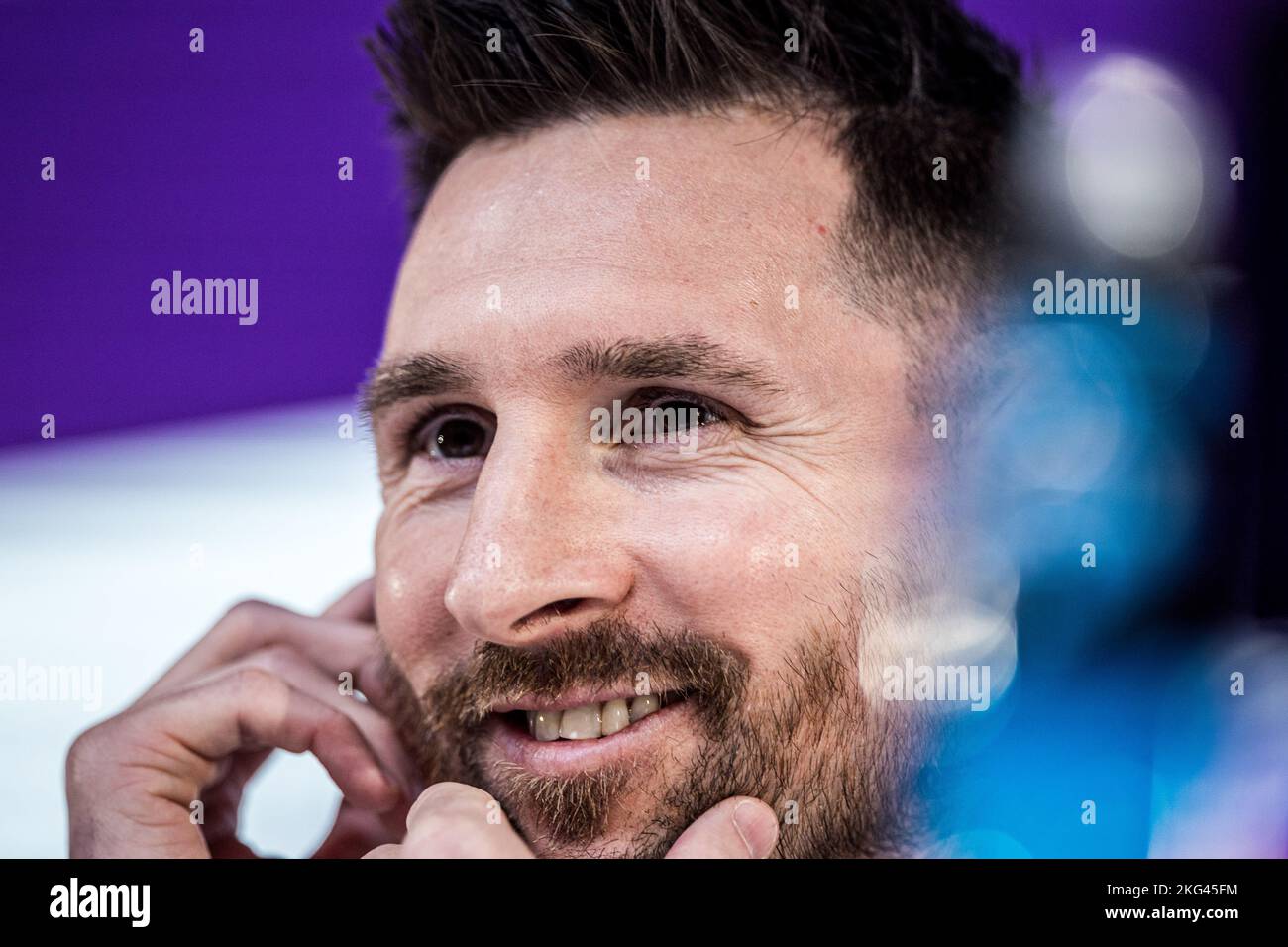 Katar - 11/21/2022 - WELTMEISTERSCHAFT 2022, LIONEL MESSI COLLECTIVE ...